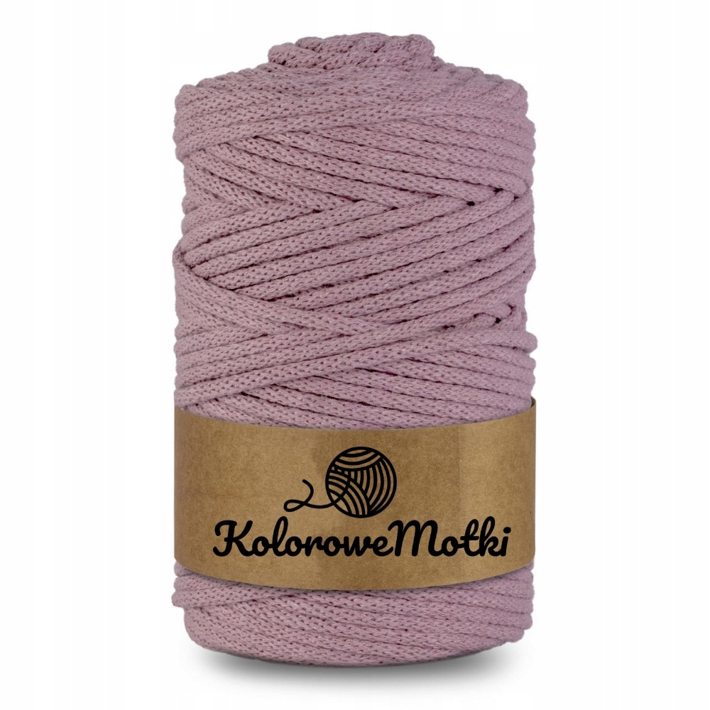 Snur pentru macrame, KoloroweMotki, Bumbac, Impletit, cu miez de ...