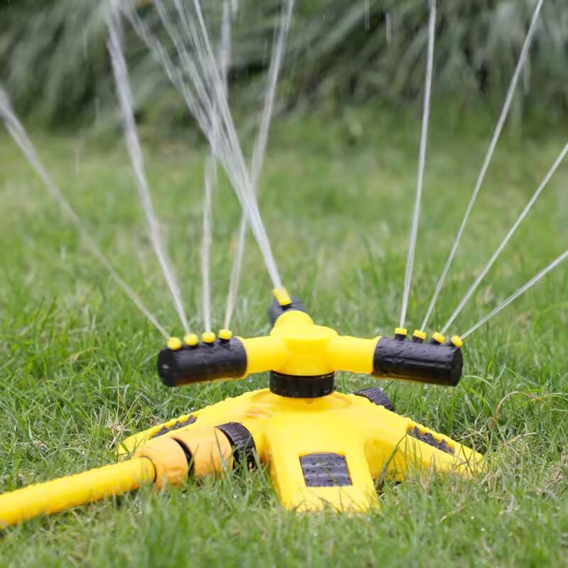 Aspersor rotativ pentru gradina NEXTLY, sistem de irigare cu 3 capete ...