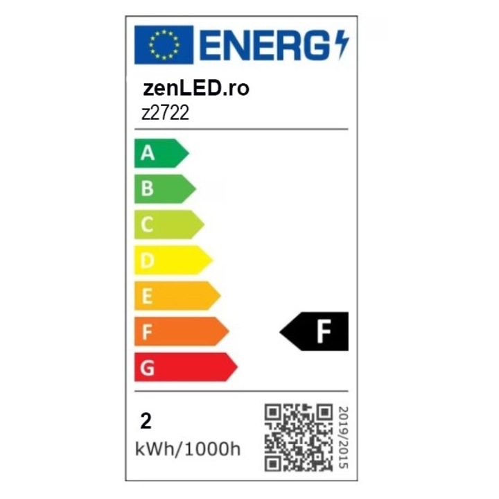 Aplica LED de perete, fatada 2W cu lupa, IP65, lumina calda 3000k, Neagra ZenLED® - eMAG.ro