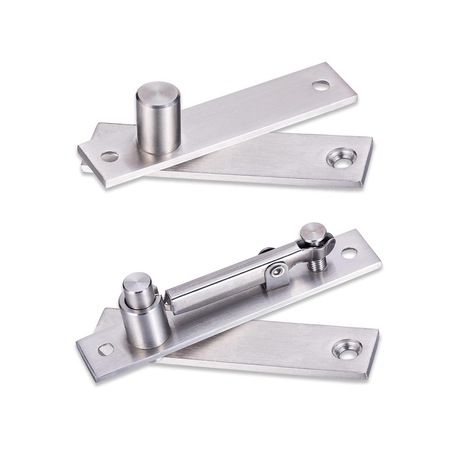 Balama pivotanta pentru usa, JENUOS®, ascunsa, Inox, X-1, Argintiu ...