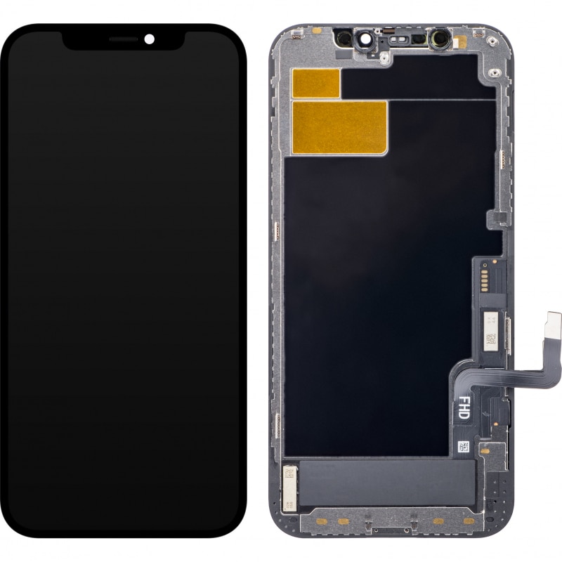 Display ecran cu Touchscreen si Rama compatibil cu Apple Iphone 12/12 ...