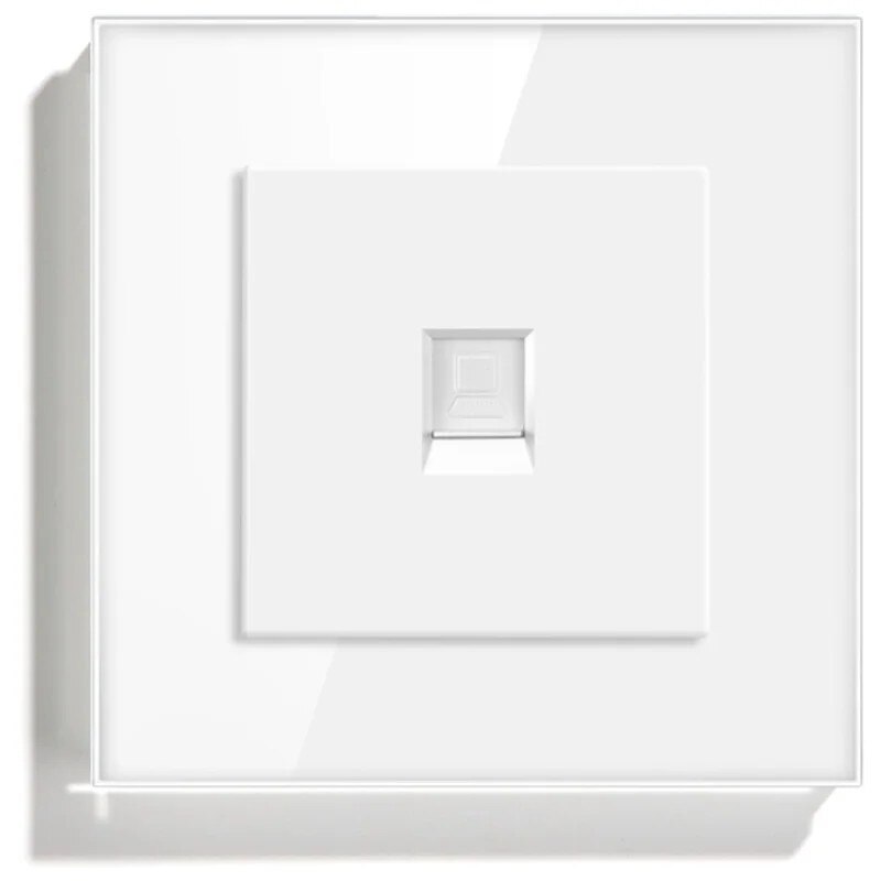 Priza internet RJ45, Cat6, Rama sticla securizata, iUni SD - eMAG.ro