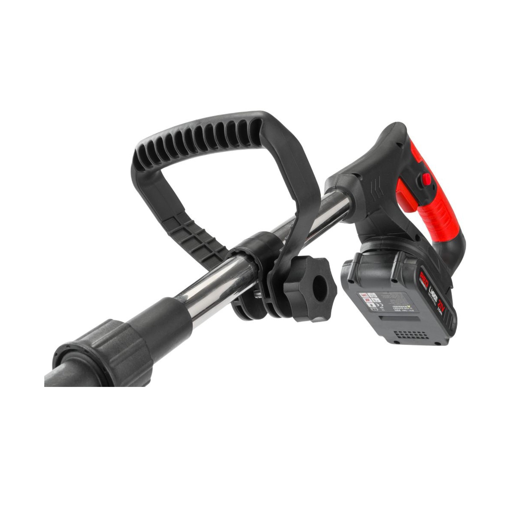 Trimmer de tuns gazon / iarba pe acumulator, 1000 W, Red Technic ...
