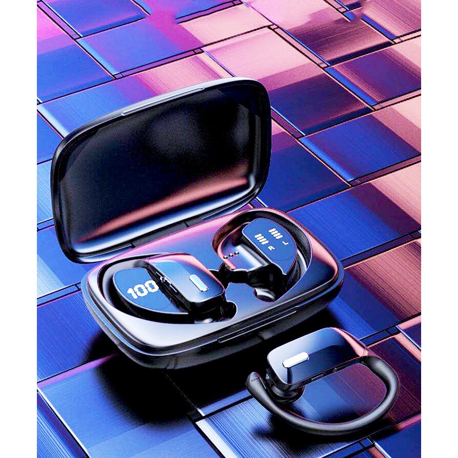 Casti Wireless Sport In-Ear Bluetooth 5.3 + EDR, IPX5 Rezistent la Apa ...