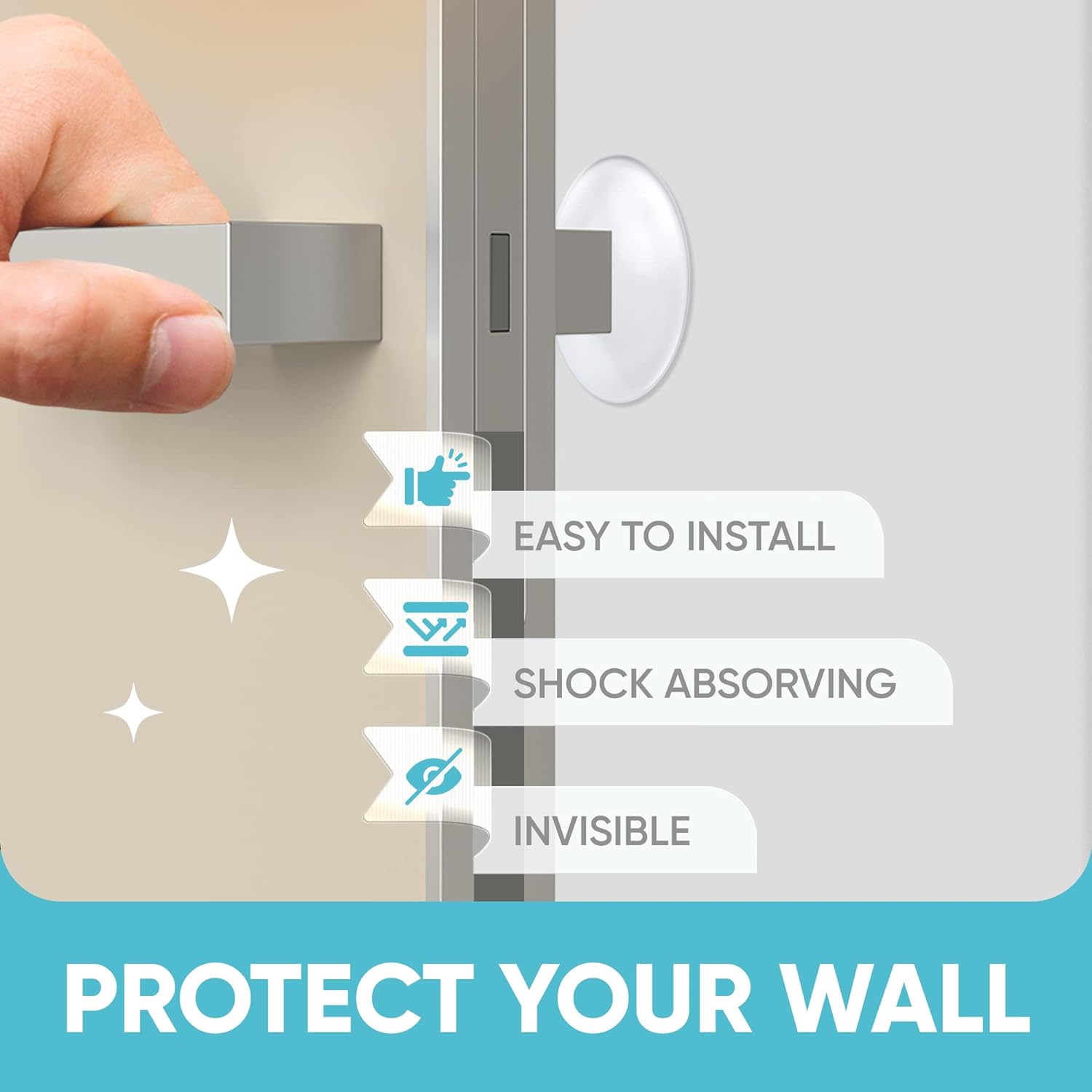 Set 12 Opritor de usa tampoane, Pentru protectia peretilor si izolarea ...