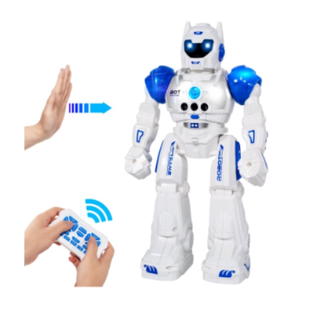 Robot inteligent cu telecomanda, multiple functii, danseaza, reda ...