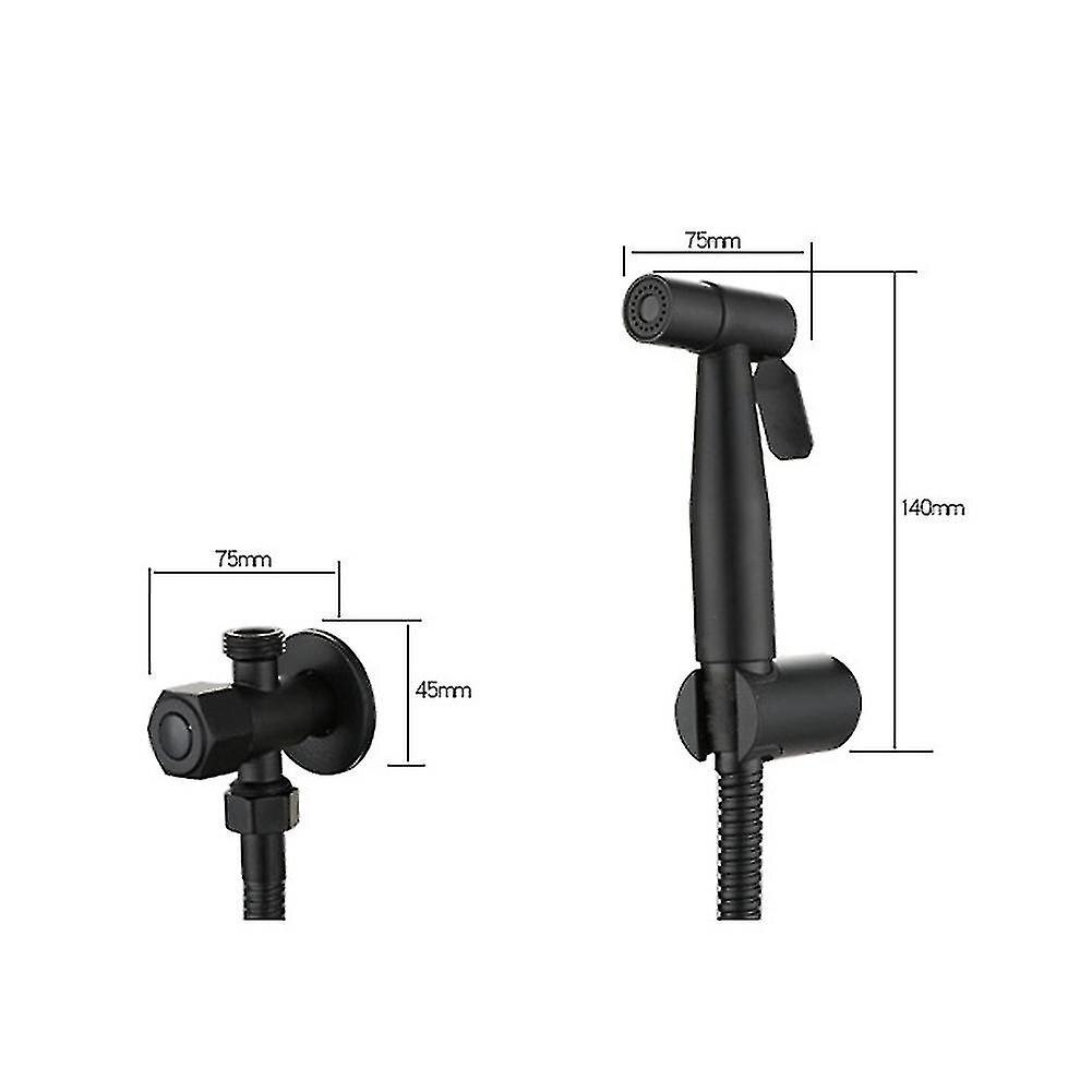 Cap dus cu functie bideu, accesorii incluse, Negru vintage - eMAG.ro