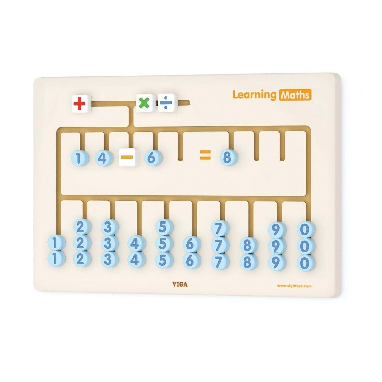 Joc educativ de perete Matematica New Classic Toys - eMAG.ro