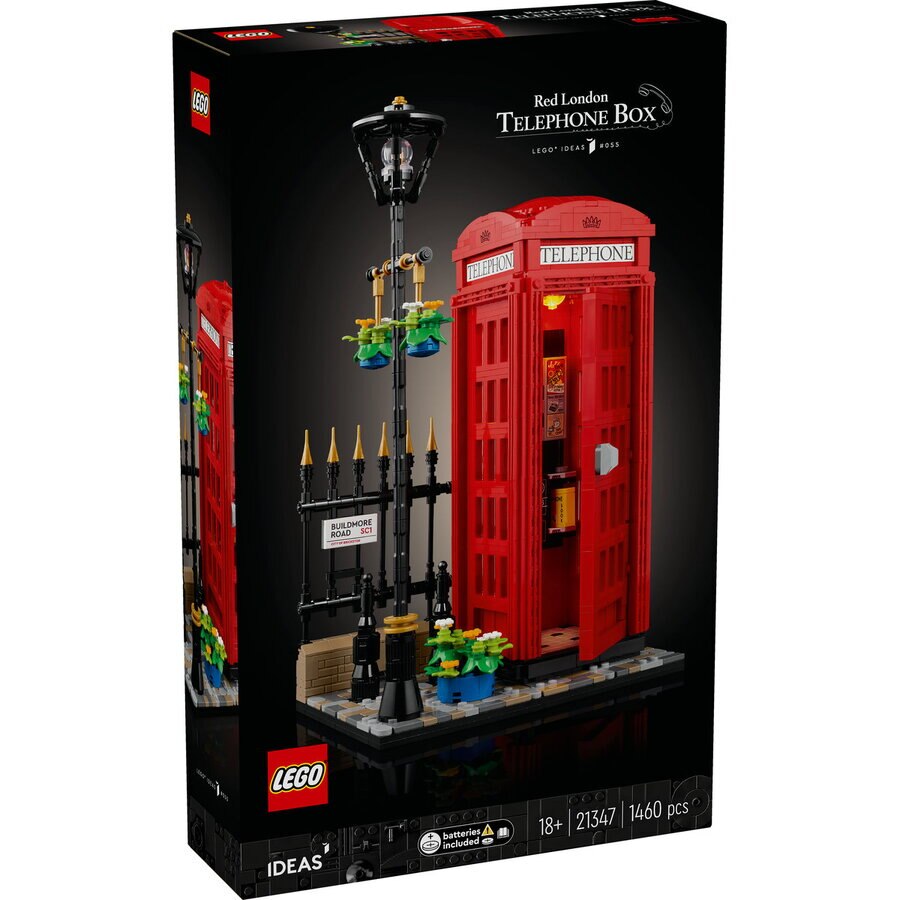 Lego Ideas - Cabina telefonica din Londra, 1460 piese - eMAG.ro