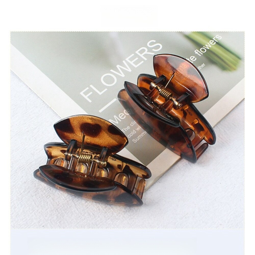 Set 3 Cleste de par, Acril, 6 cm x 3.7 cm, Multicolor - eMAG.ro