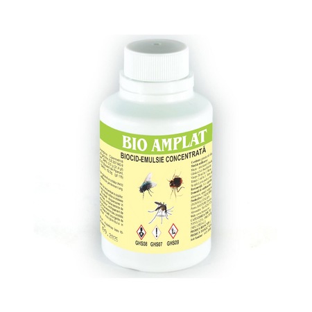 Insecticid Bio Amplat, pentru gandaci, capuse, furnici, tantari si viespi, 100 ml - eMAG.ro