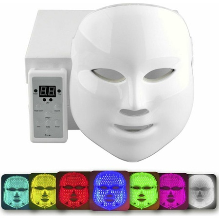 Masca LED, Tratament facial, 150 lumini - eMAG.ro