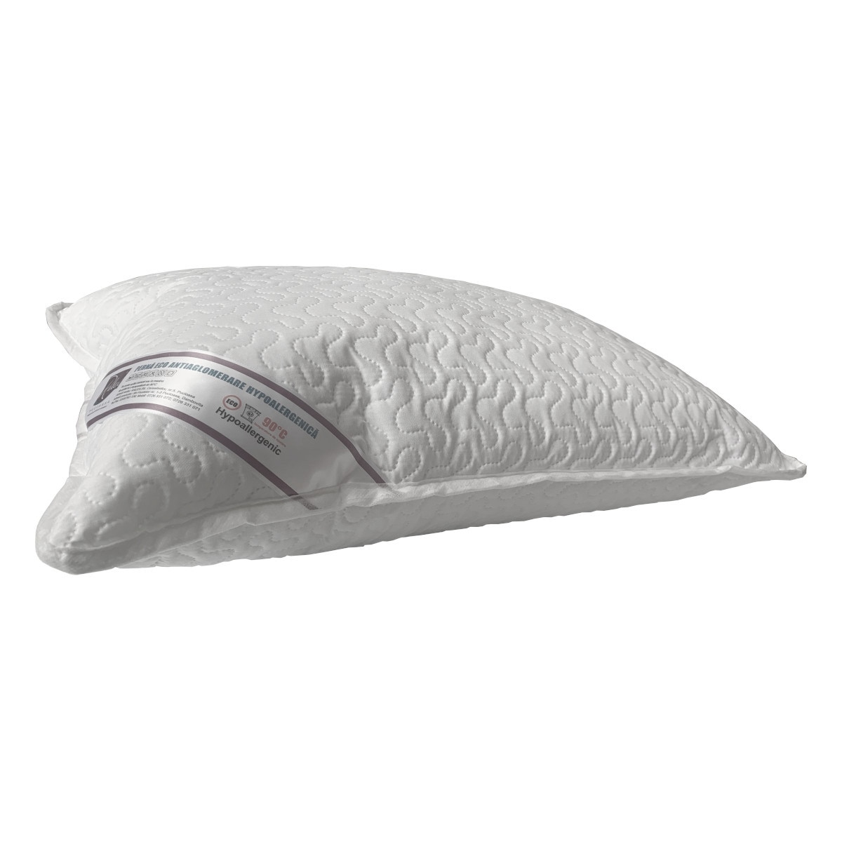 Ултразвукова ватирана възглавница, Eco Anti-clump, Hypoallergenic 40x40 ...