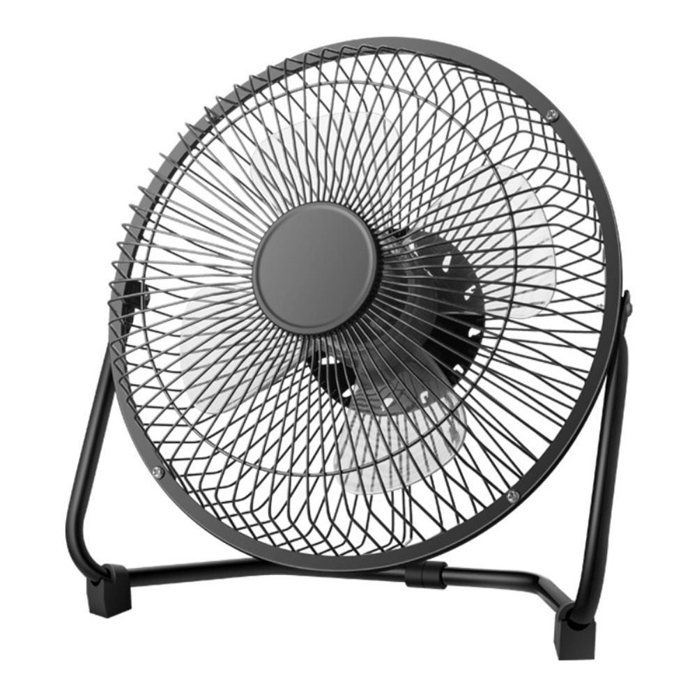 Ventilator mare de birou, 9 inchi, Portabil, Rotatie 360°, 2 Viteze ...