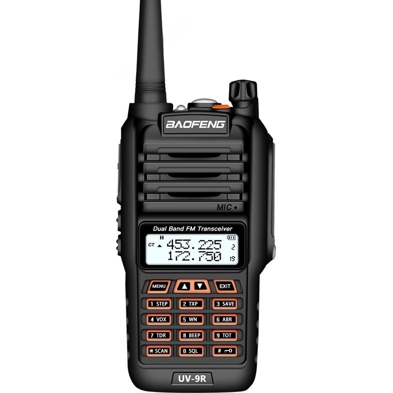Statie radio, 5W, 128+ canale, raza 15km, durata 20h, FM/VHF/UHF, ecran ...