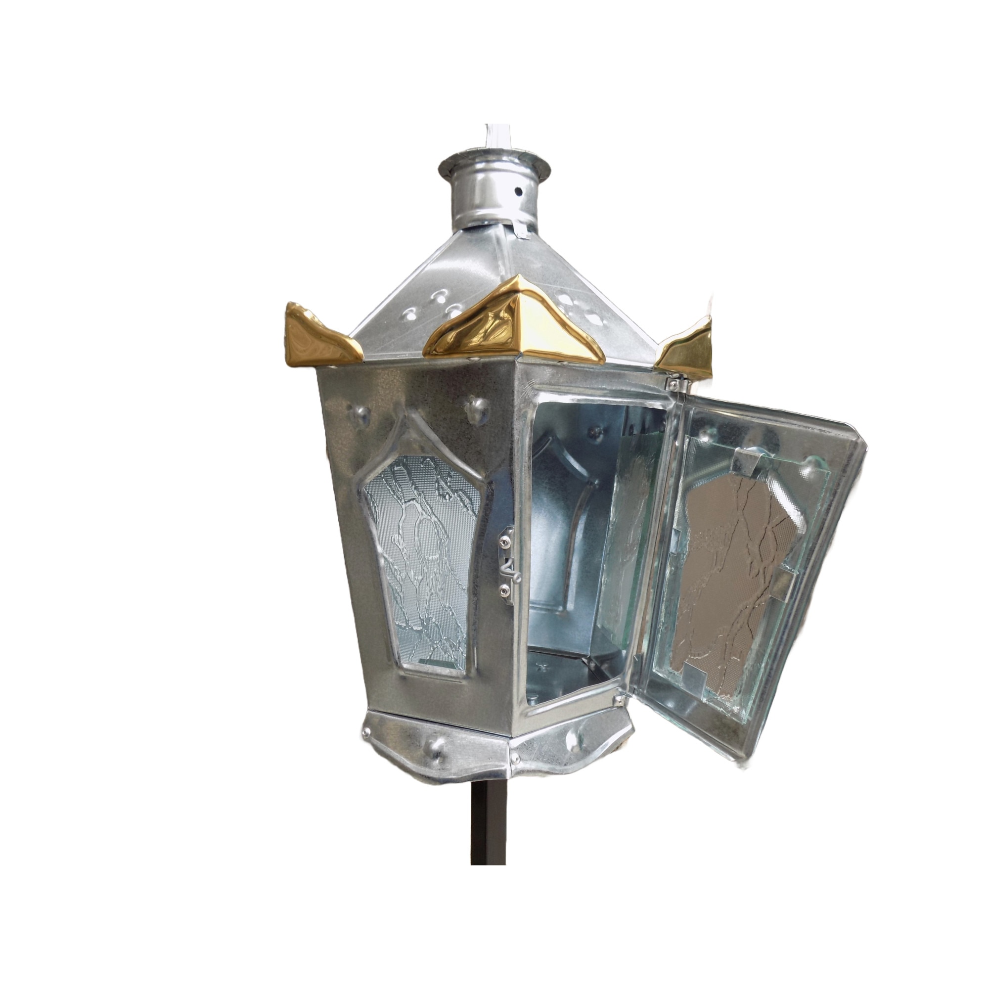 Felinar metalic pentru cimitir FHG, Tabla Zincata, Vacami - eMAG.ro