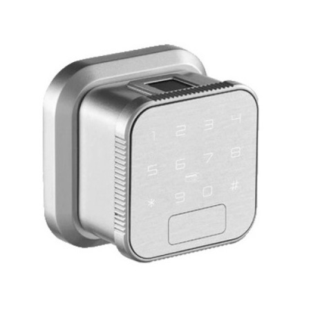 Lacat electronic inteligent, argintiu, recunoastere amprenta ...