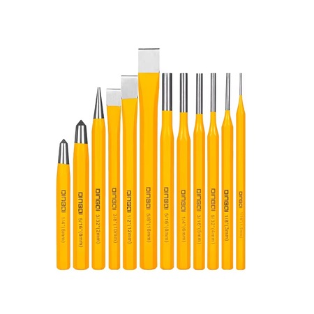 Set profesional Dalta, Dorn, Punctator, 12 Piese, Otel CR-V - eMAG.ro