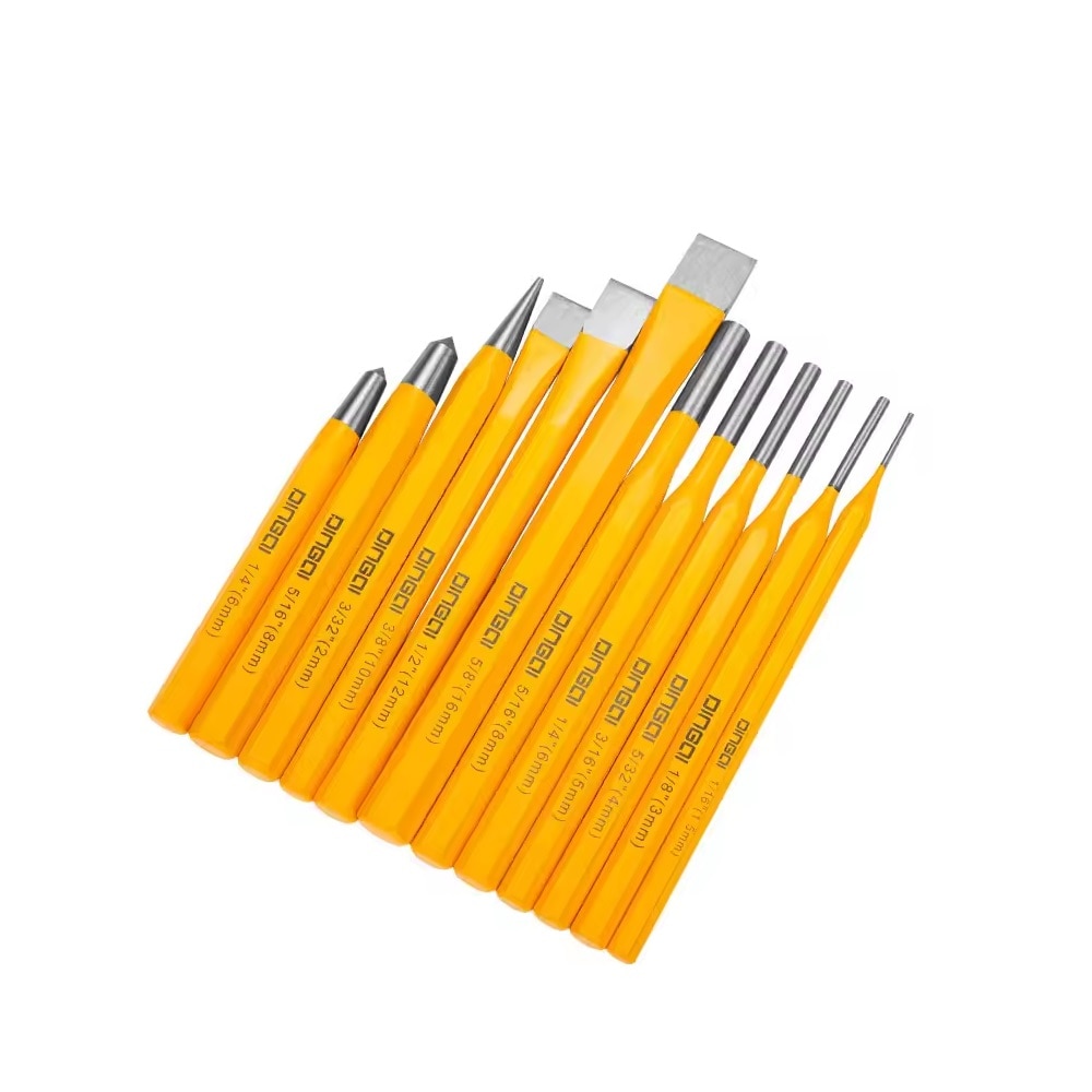 Set profesional Dalta, Dorn, Punctator, 12 Piese, Otel CR-V - eMAG.ro