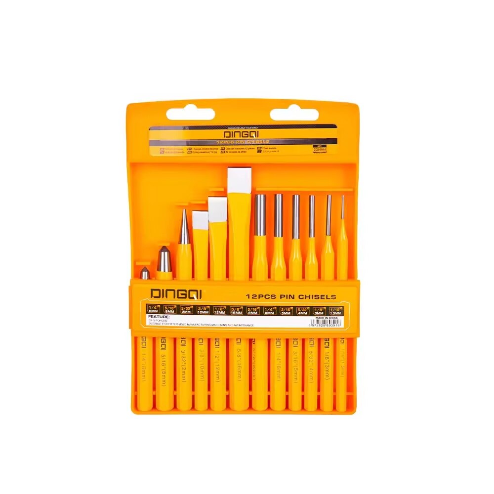 Set profesional Dalta, Dorn, Punctator, 12 Piese, Otel CR-V - eMAG.ro