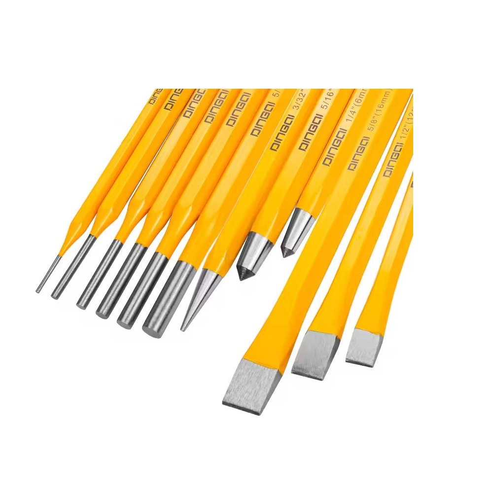 Set profesional Dalta, Dorn, Punctator, 12 Piese, Otel CR-V - eMAG.ro