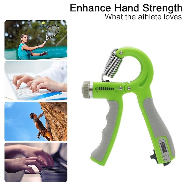 Регулируем флексор за ръце 10-60 кг, подходящ за тренировка на ...