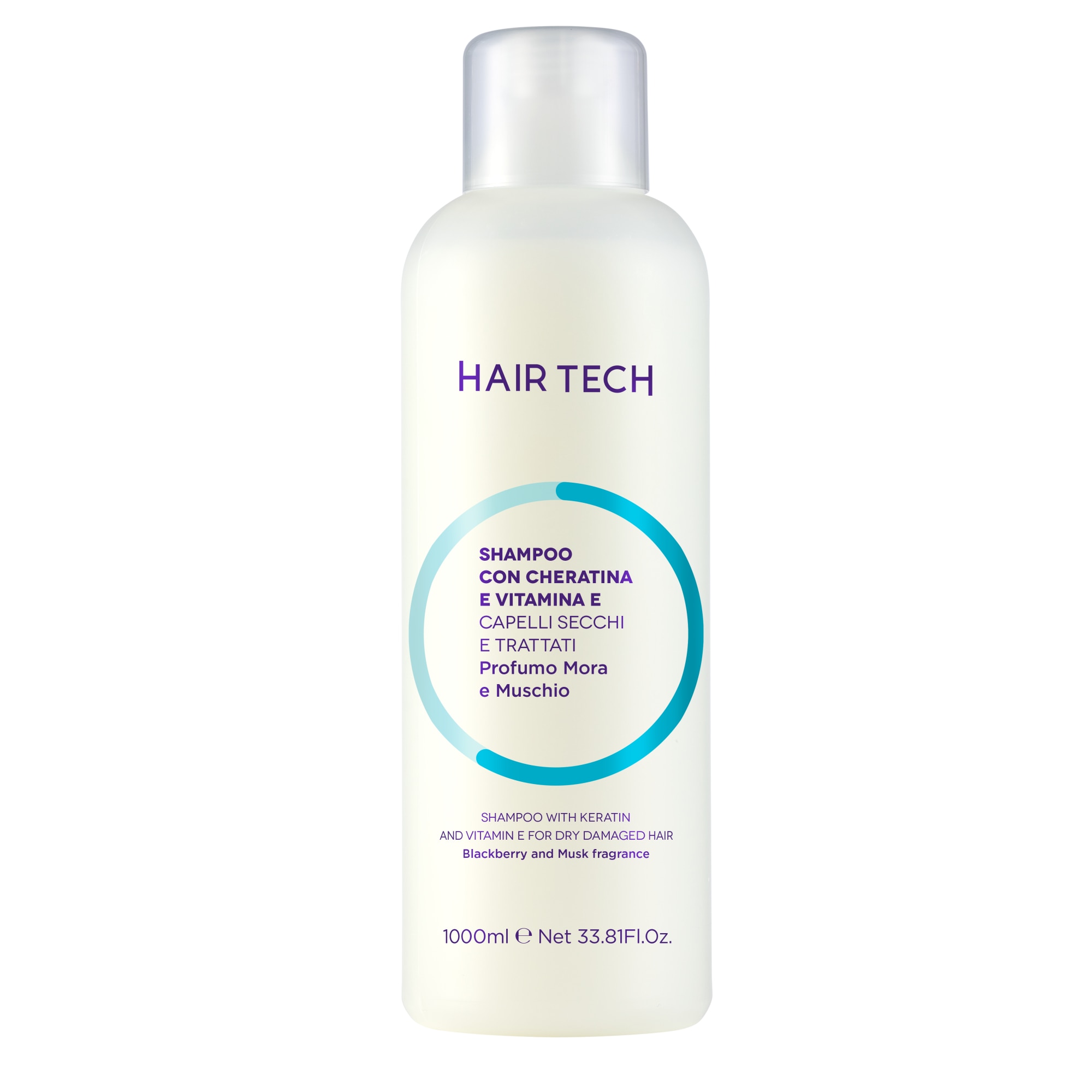 Sampon Hidratant cu keratina, Hair Tech Keratin 1000 ml - eMAG.ro