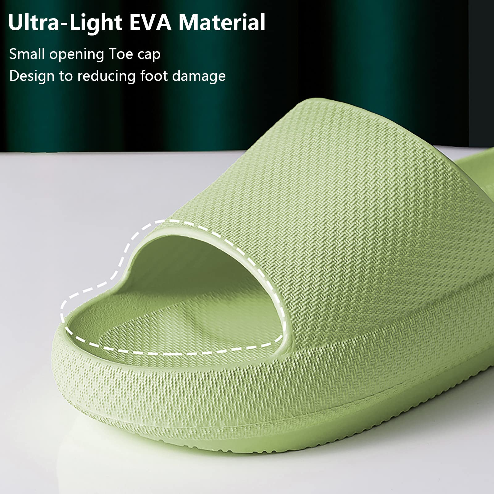Papuci barbati, Dollcini, PVC, Verde, 40 EU - eMAG.ro