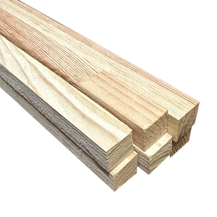 Set 6 bucati sipca patrata lemn rasinoase 18mm x 18mm x 2m - eMAG.ro