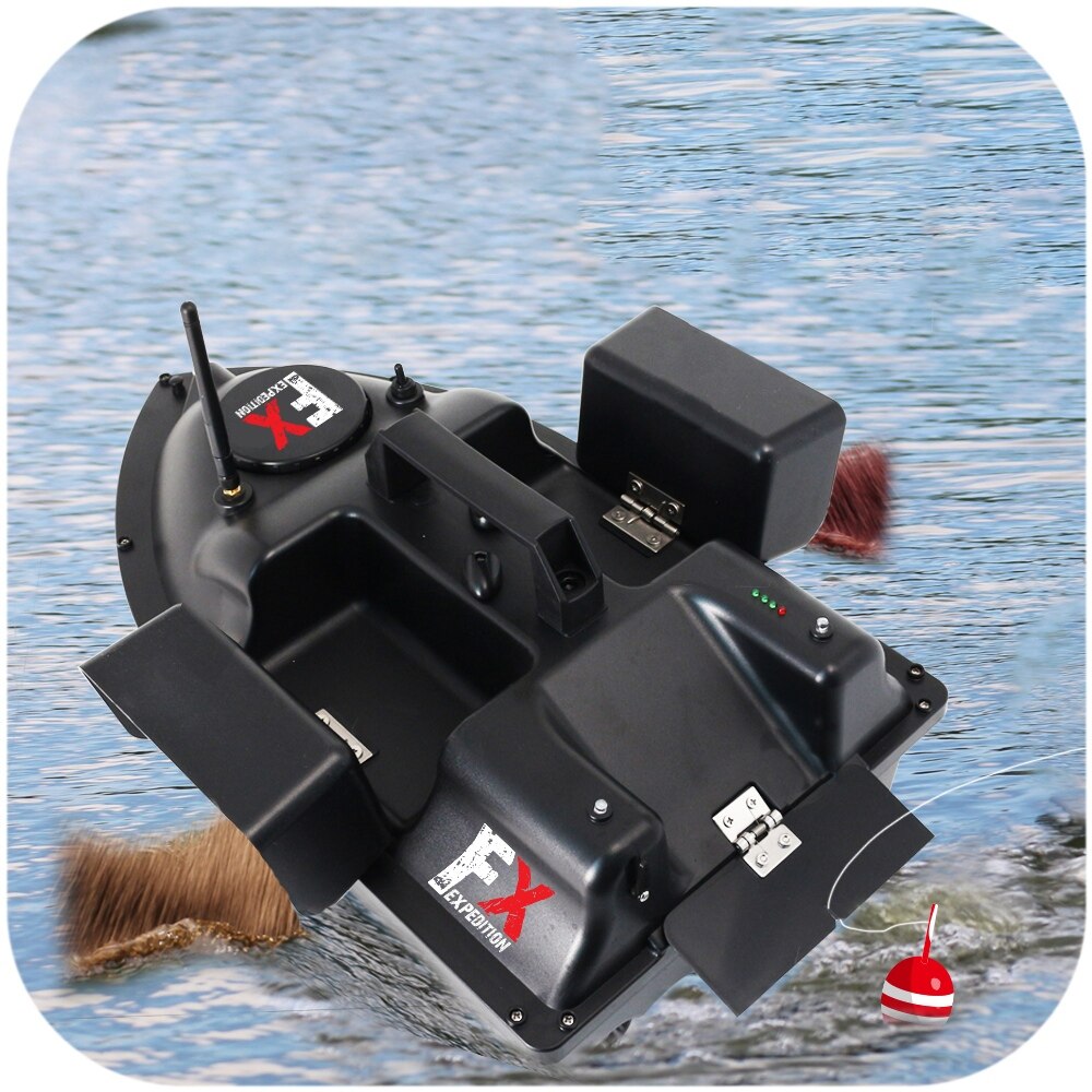 Barca de momeala cu GPS, Expeditie de pescuit, Lacul Xlegend, controlat ...