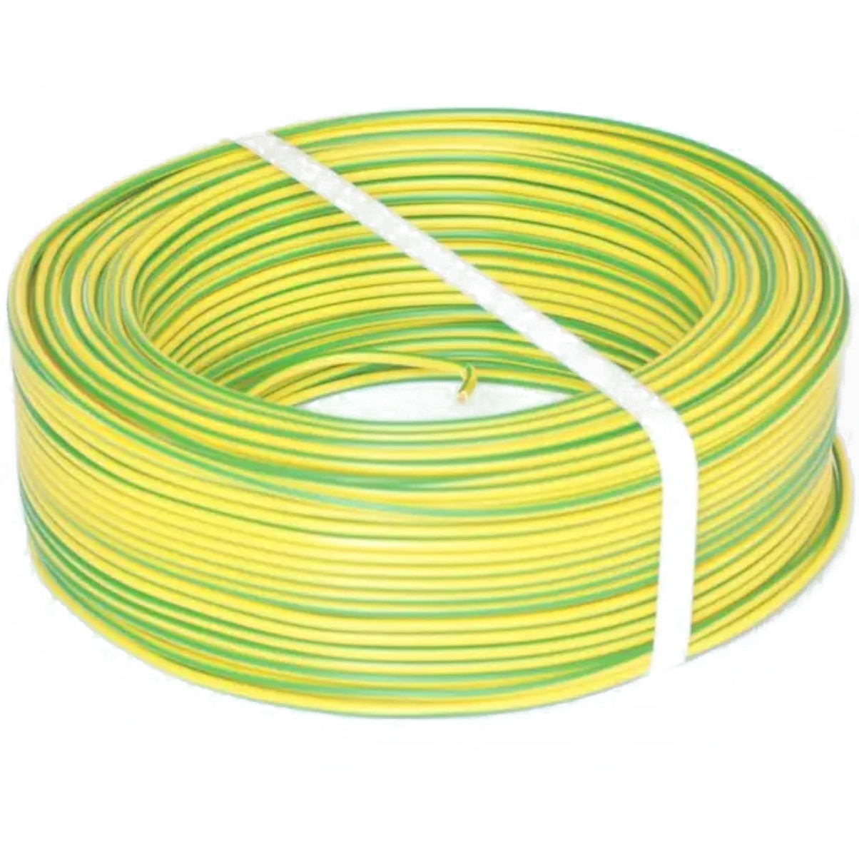 Cablu electric rigid Romcab, FY 1x1.5, 100m, Verde/Galben - eMAG.ro