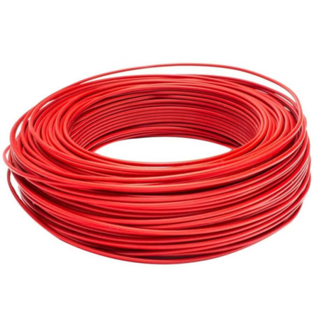 Cablu electric rigid Romcab, FY 1x2.5, 100m, Rosu - eMAG.ro