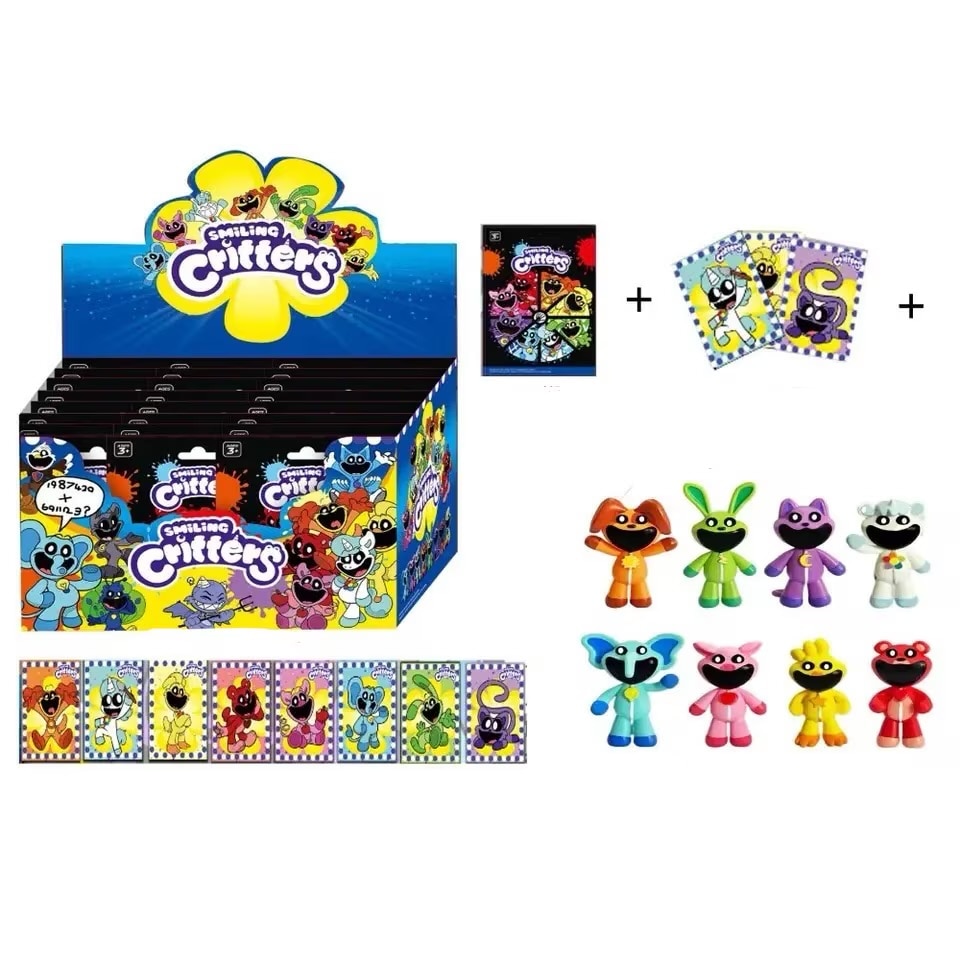 Figurina The Smiling critters, mistery box, 10 cm, BimBimBo - eMAG.ro