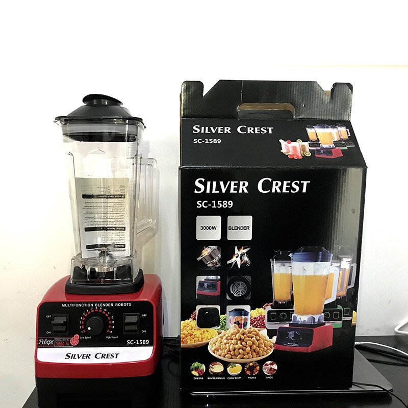 Blender, SILVER CREST, 3000W, 2L, rosu - eMAG.ro