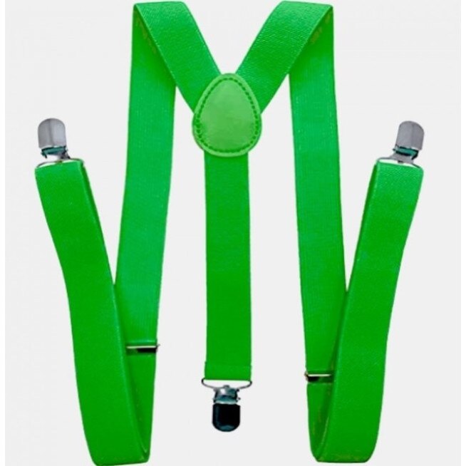 Bretele barbati, inchizatori metalice, 3, 5cm, Verde Mar - eMAG.ro