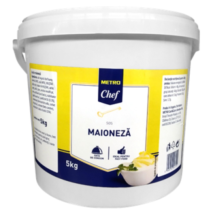 Майонезен сос, Metro Chef, 5 кг - eMAG.bg