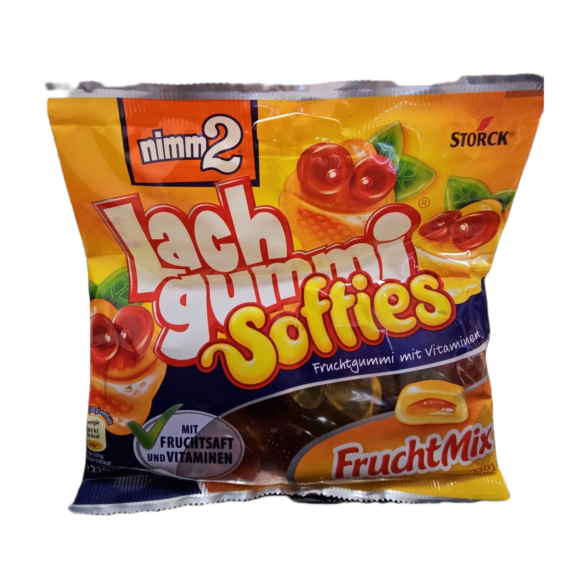 Jeleuri Nimm 2 Lachgummi Softies, Mix de Fructe, 225 g - eMAG.ro