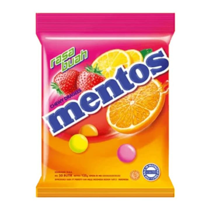 Mentos, Fruit Mix, 135g - eMAG.ro
