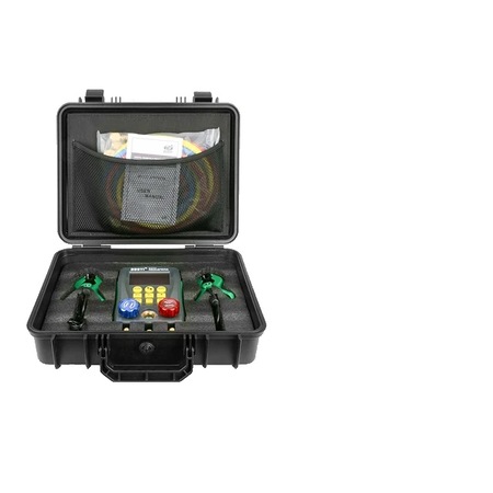 Set Manometru Digital pentru Frigotehnie, Testare Presiune/Temperatura ...