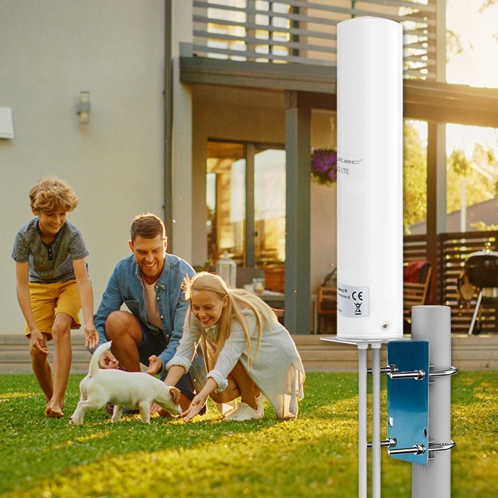 Antena 4G LTE DUAL, Qoltec, 12dBi, omnidirectionala, externa - eMAG.ro