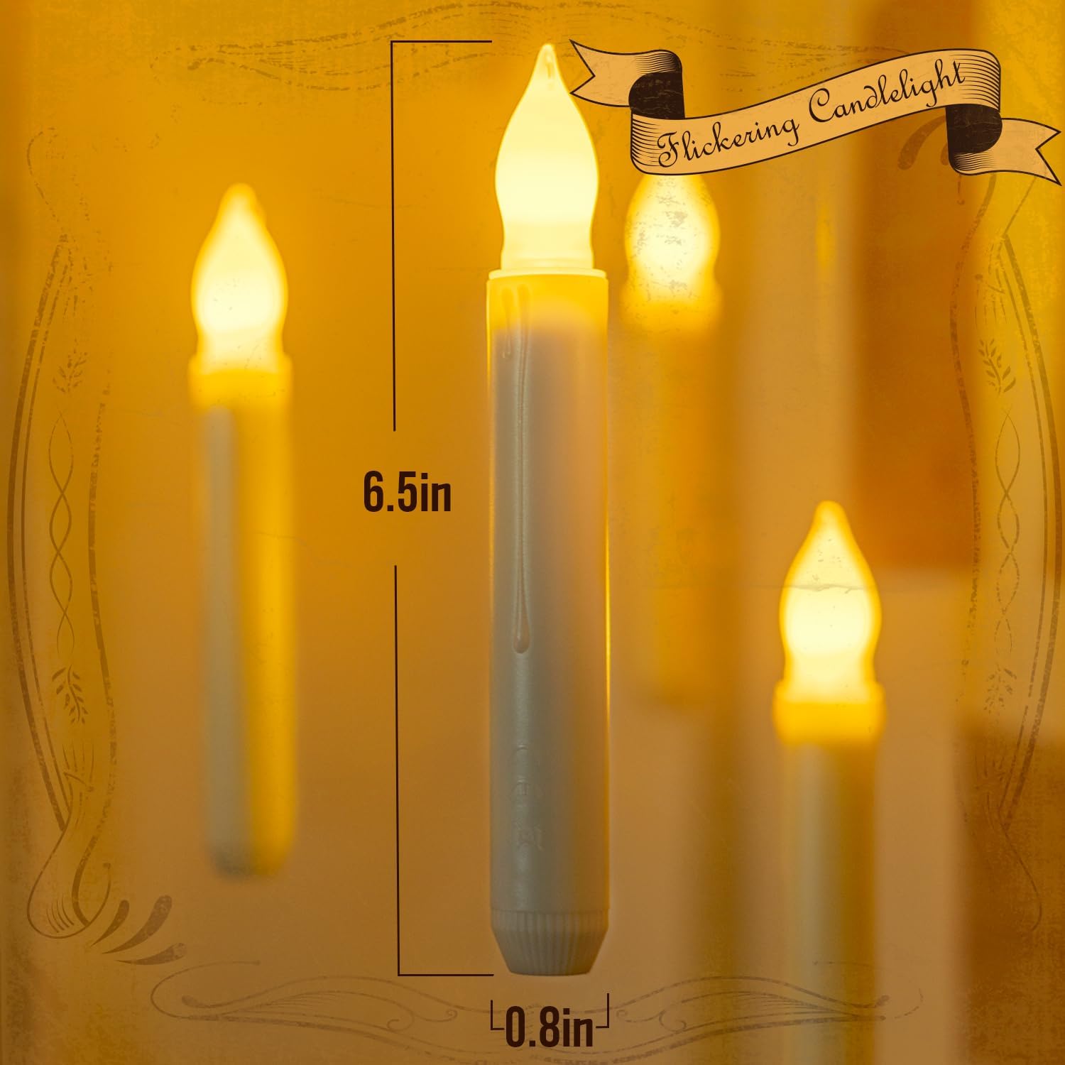 Set 12 lumanari plutitoare fara flacara LED Phuture, telecomanda cu ...