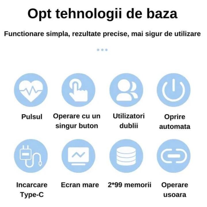 Tensiometru de brat digital NeoSimply®, complet automat, monitor ...