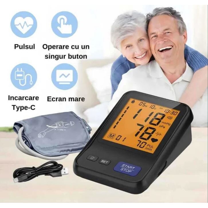 Tensiometru de brat digital NeoSimply®, complet automat, monitor ...