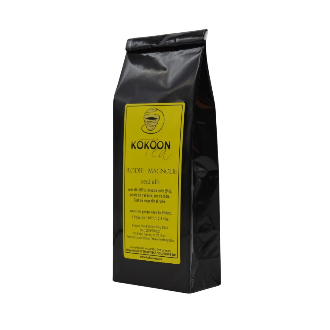 Ceai alb rodie magnolie, Kokoon, 100 g - eMAG.ro