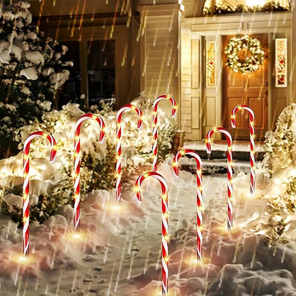 Instalatie de Craciun Tip Ghirlanda GREATON Formata din 5 Acadele Luminoase Decorative, Panou ...