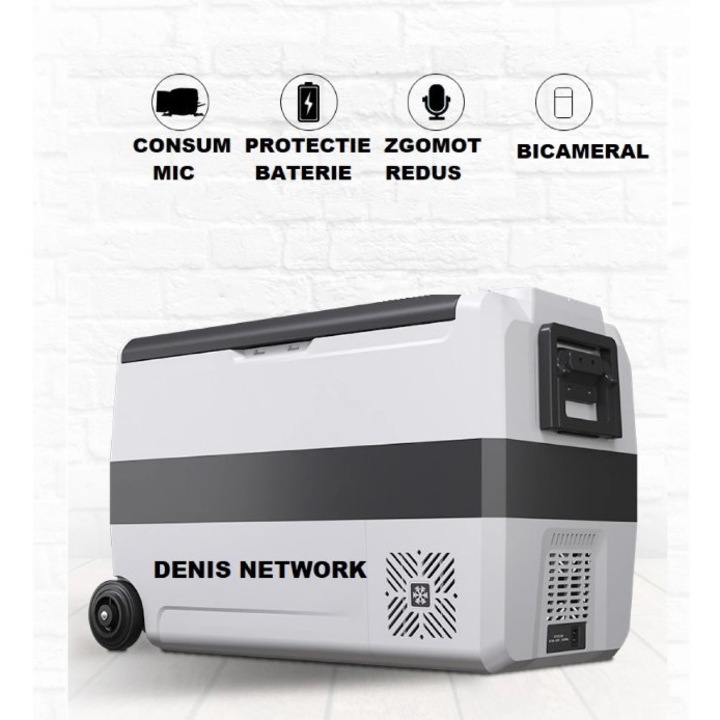 Frigider si Congelator Auto cu Compresor, functie Congelare -20°, 60 ...