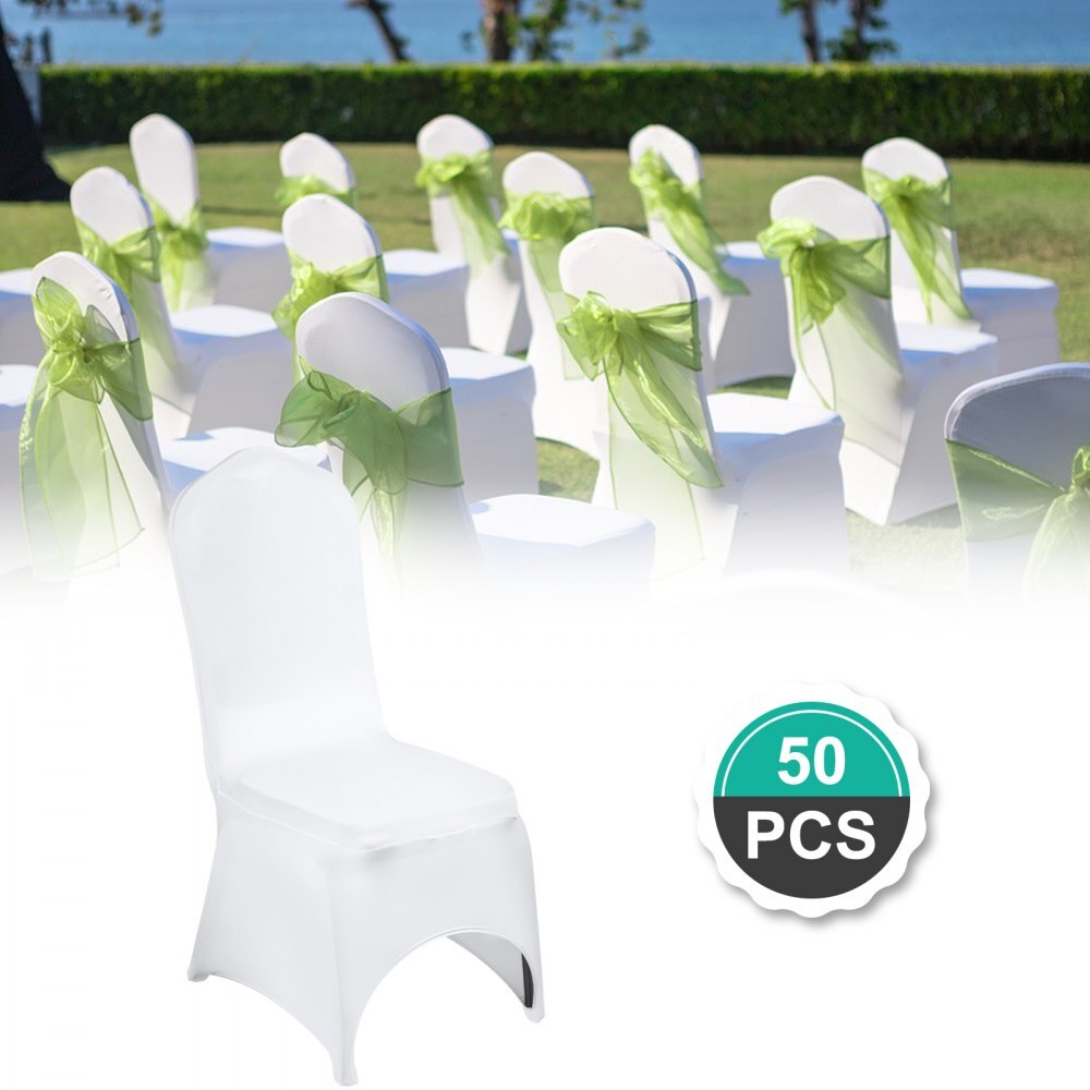 Set 50 de Huse pentru Scaune, din Spandex Elastic, pentru Evenimente ...