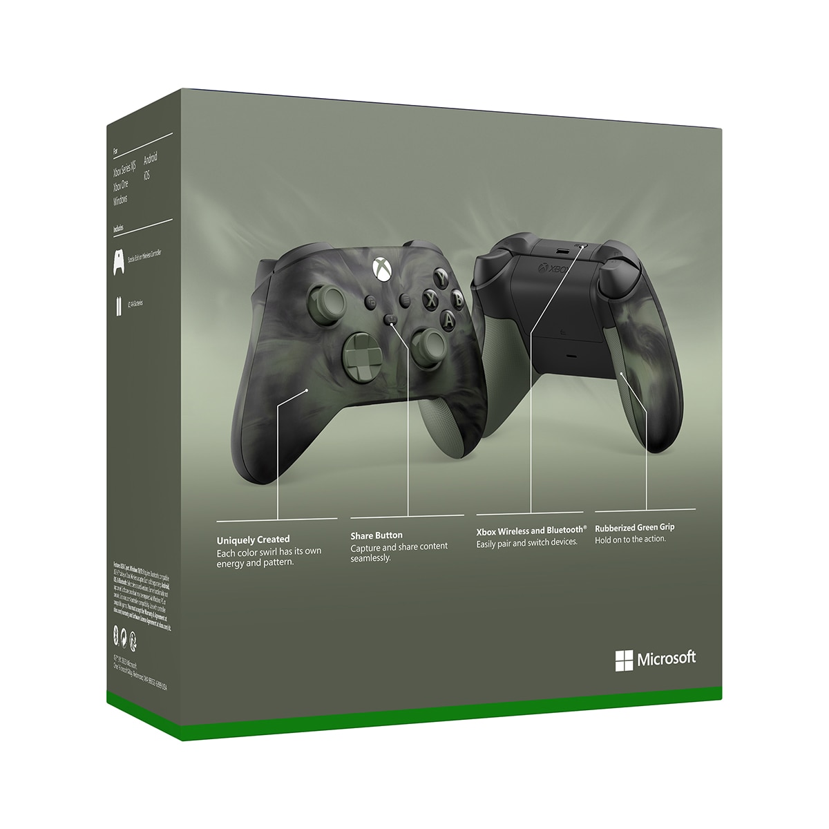 Controler wireless, Microsoft, Xbox, Negru - eMAG.ro