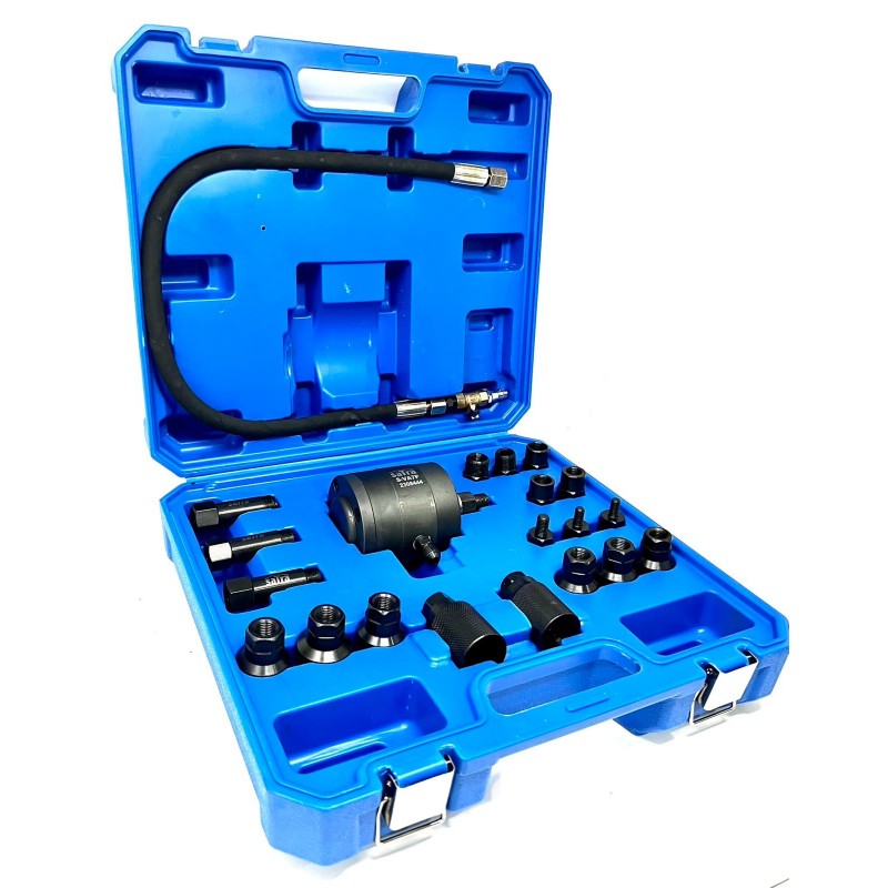 Extractor pneumatic pentru injectoare blocate, 21 piese - eMAG.ro