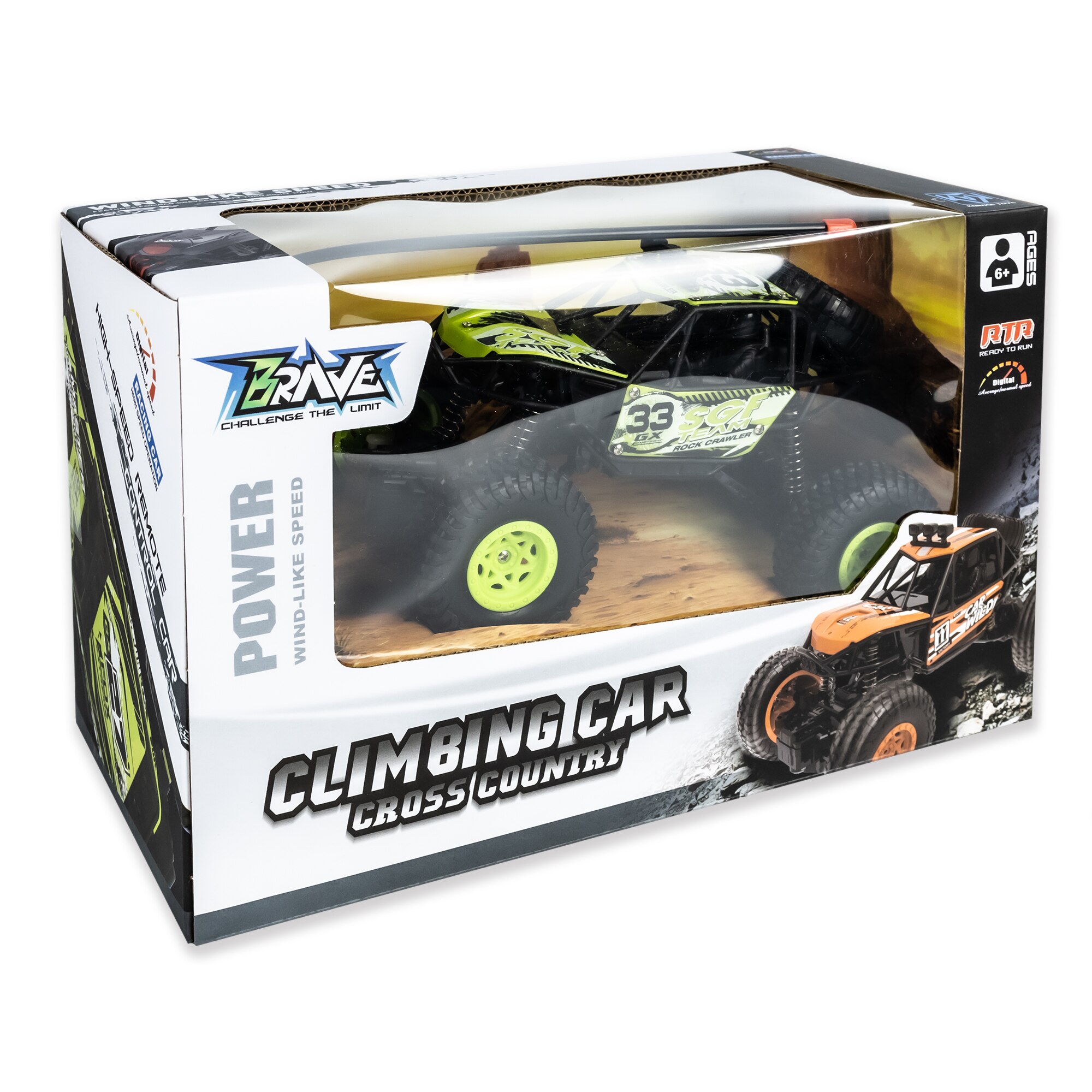 Masina Rock Climber Off-Road Racing Monster Truck, scara 1:20, editie ...